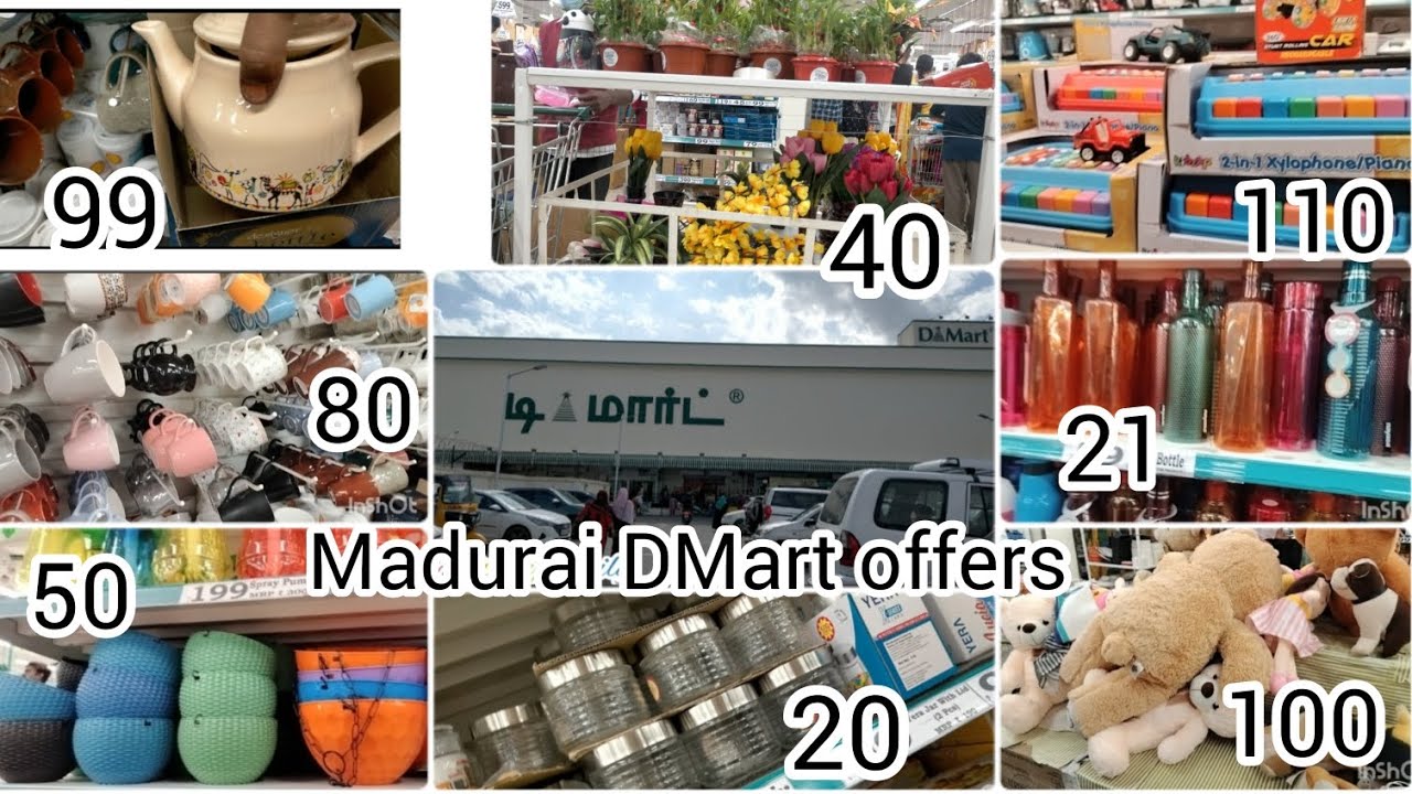 madurai DMart offers buy one get one offers - YouTube