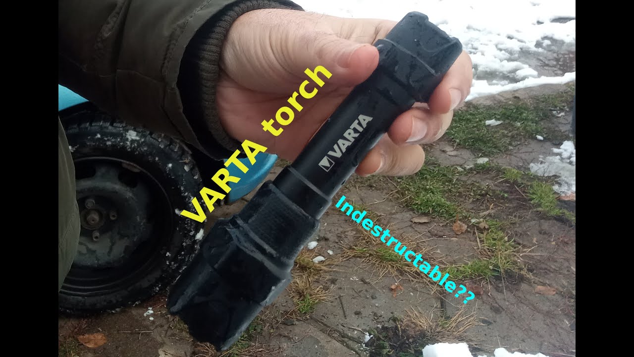 Varta torch indestructible? - YouTube