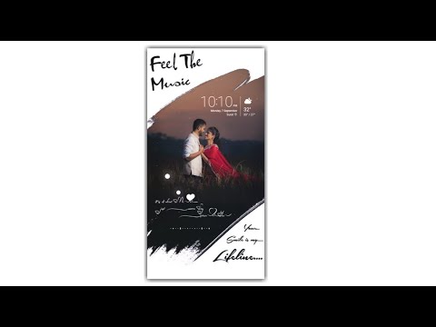 Full Screen Light Effect Avee player template | Avee player template New