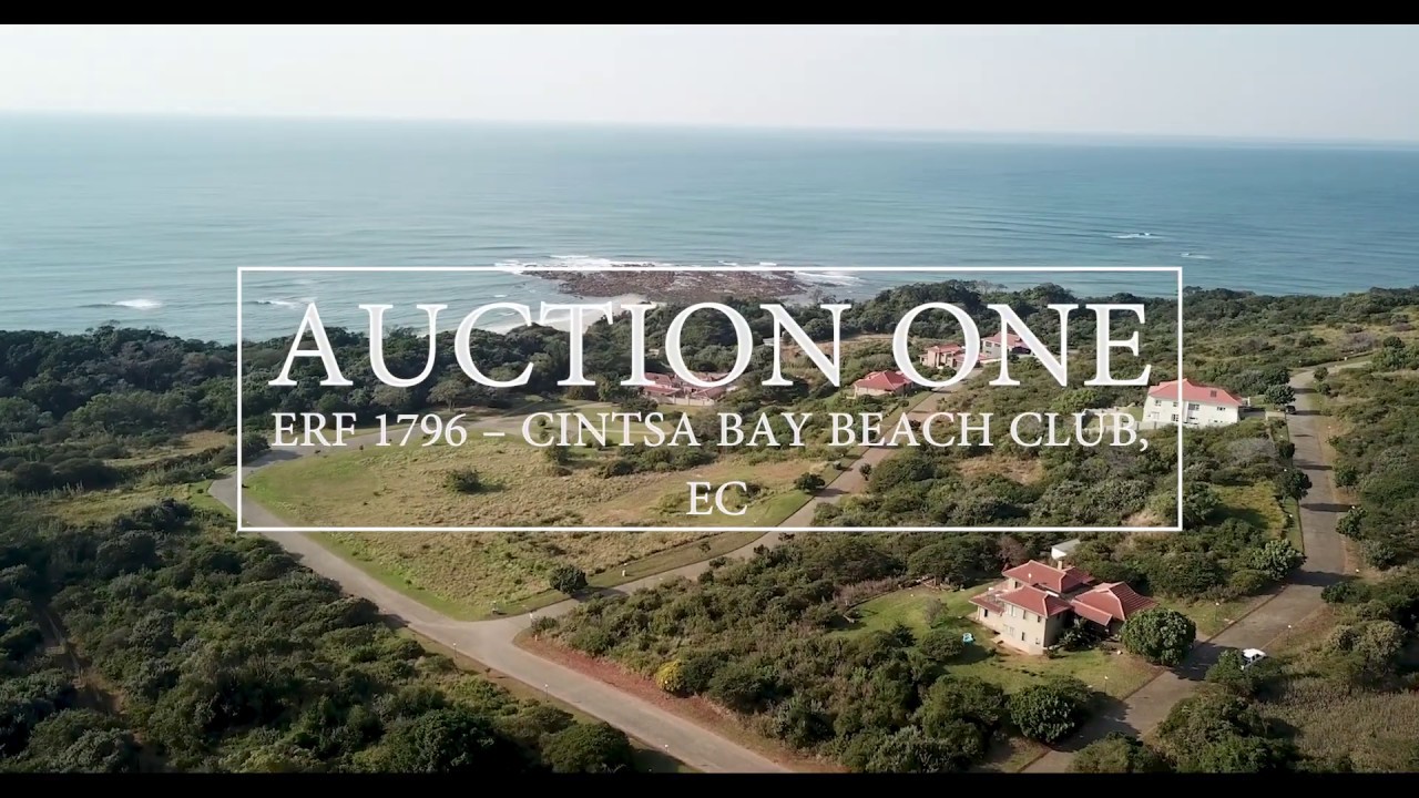 PROPERTY AUCTION - ERF 1796 CINTSA BAY BEACH CLUB. - YouTube