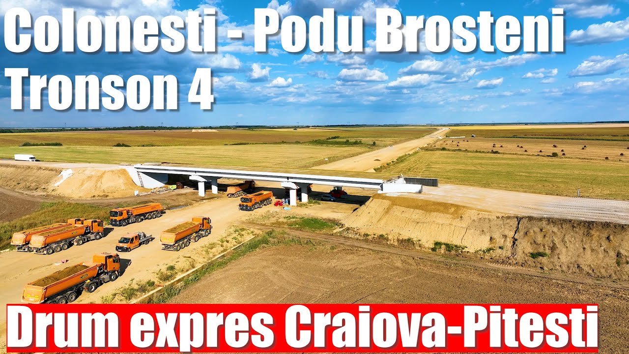 DEx12 DRUM EXPRES Craiova - Pitesti | Tronson 4 Colonesti -Podu ...