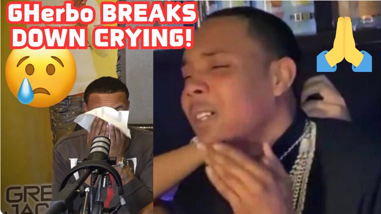 GHerbo CRIES & gets EMOTIONAL mid Interview 😩🙏🏾 - YouTube