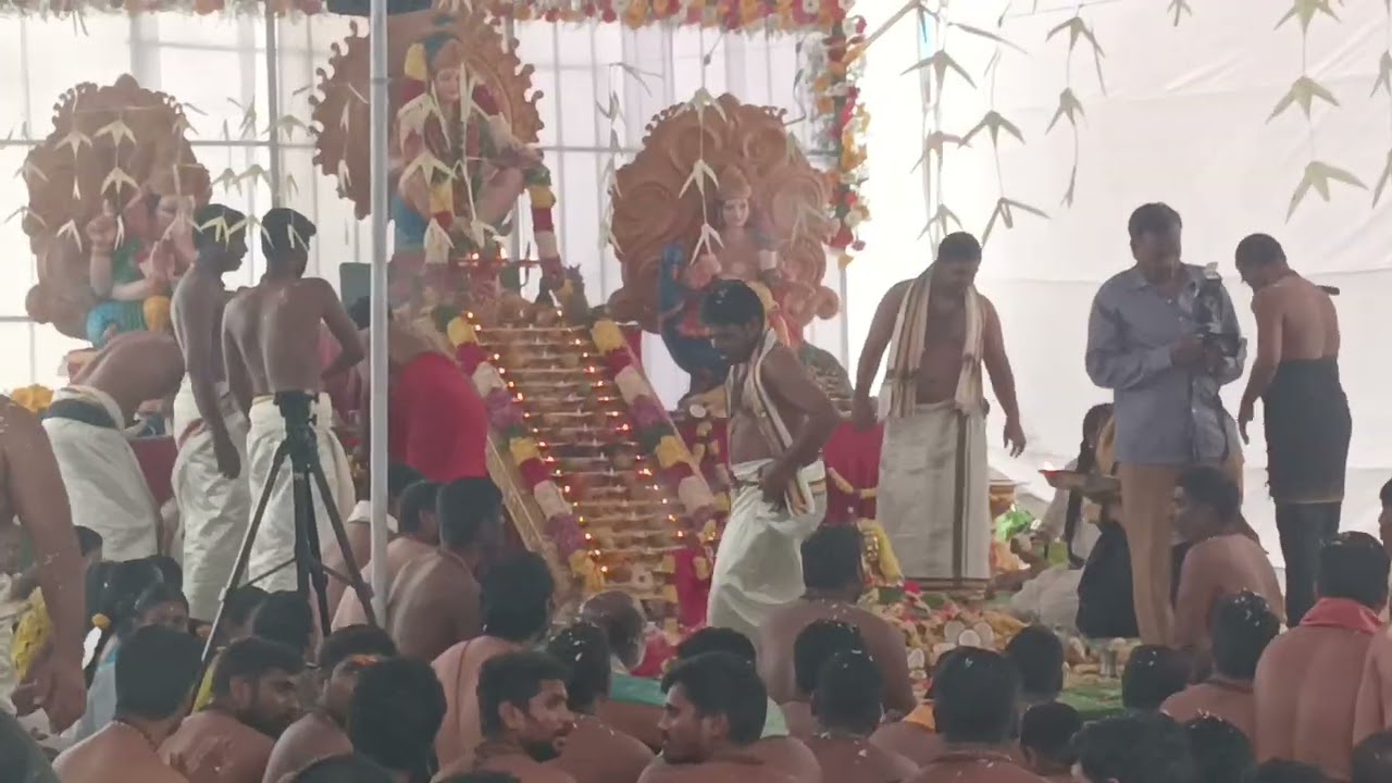 ayyappa swamy puja and bajana by krishana guru swamy#ayyappaswamysongs ...