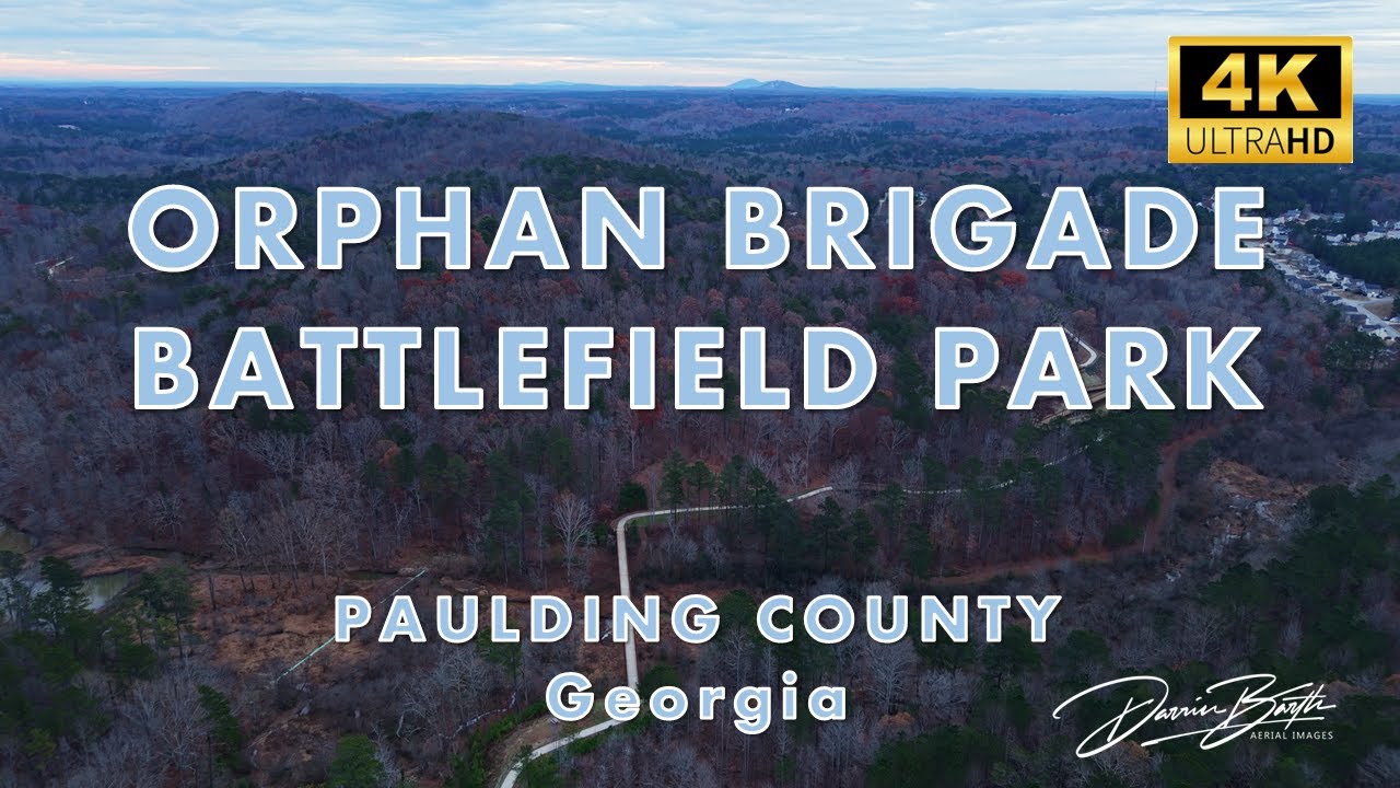 Orphan Brigade Battlefield Park Flyovers | 4K Air 3S Cinematic Drone ...