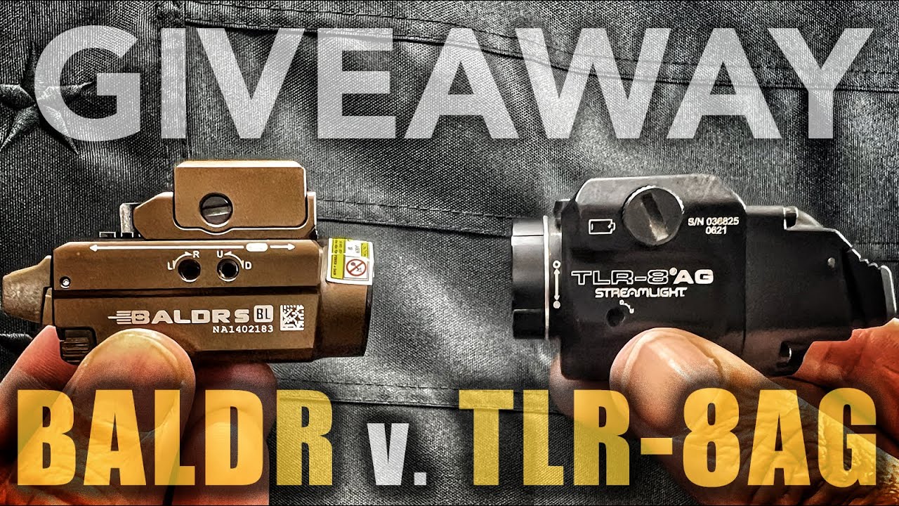 Olight Baldr S BL vs. Streamlight TLR 8AG - YouTube