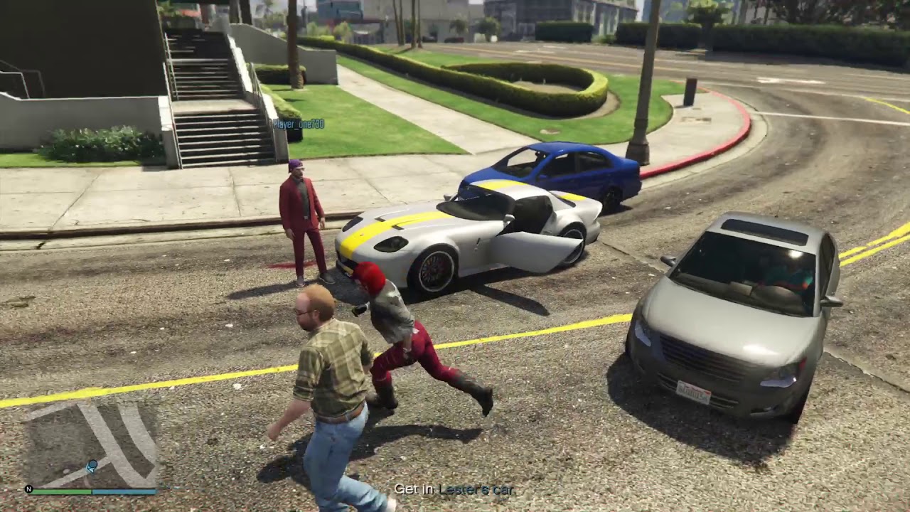 GTA 5 heists Lester gets angry - YouTube