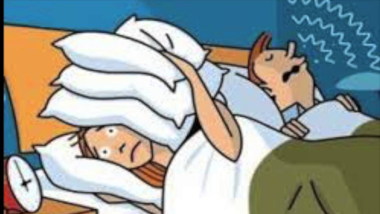 Snoring up to 90 decibels - YouTube