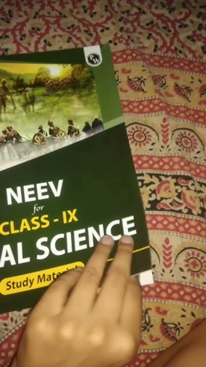 PW NEEV Class 9th Social Science book contents #shorts #pw #pwians # ...