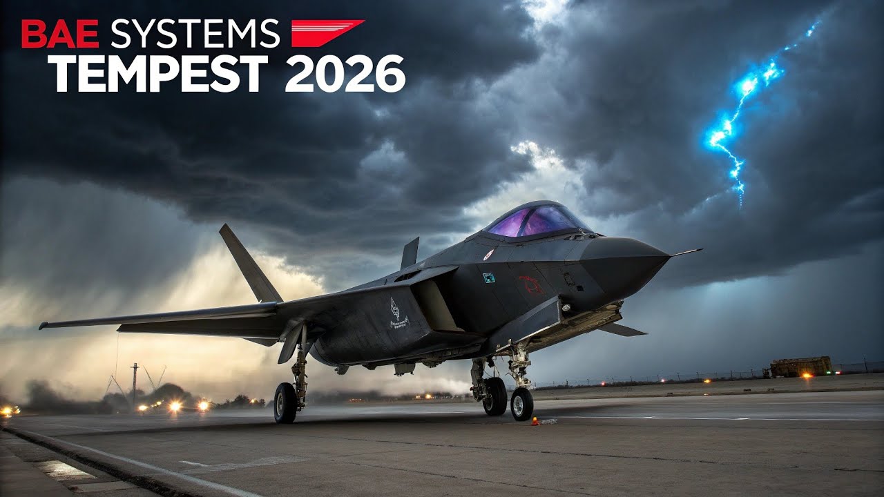 BAE Systems Tempest 2026 Finally Unveiled | UK’s 6th-Generation Fighter ...