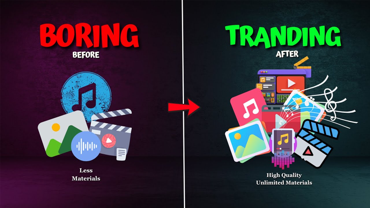 Editing Like a Pro: Using High-Quality Free Materials for YouTube ...