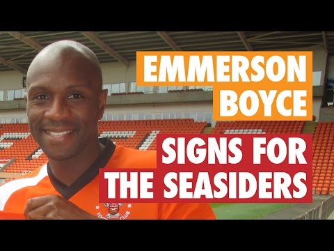 Emmerson Boyce - Signs For The Seasiders - YouTube