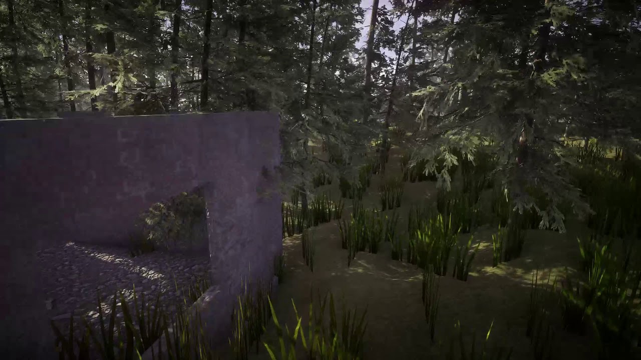 Test Forest Terrain Design 1 - YouTube