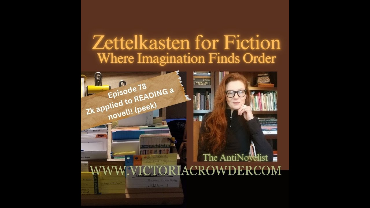How to ZK a fiction book! Zettelkasten for Fiction- Where Imagination ...