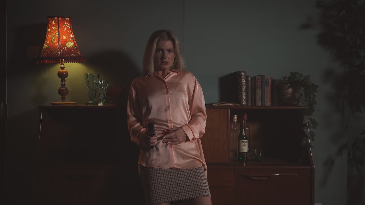 The Death Of A Spy 4 Trailer - woman spy in satin blouse is shot many ...