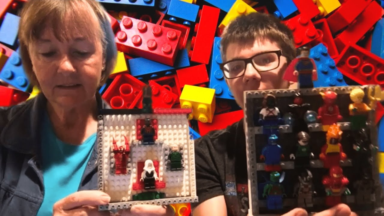 Lego Minifigure Display Creations | Collaboration 1 - YouTube