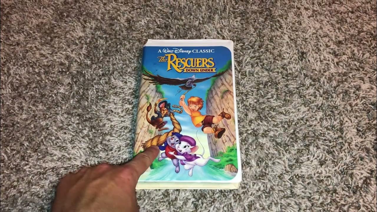 The Rescuers Down Under VHS Review - YouTube