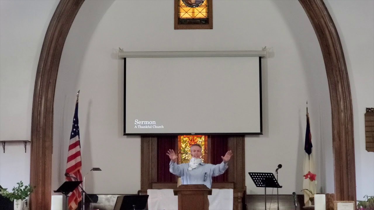 A Thankful Church (Testimony + Sermon) - YouTube