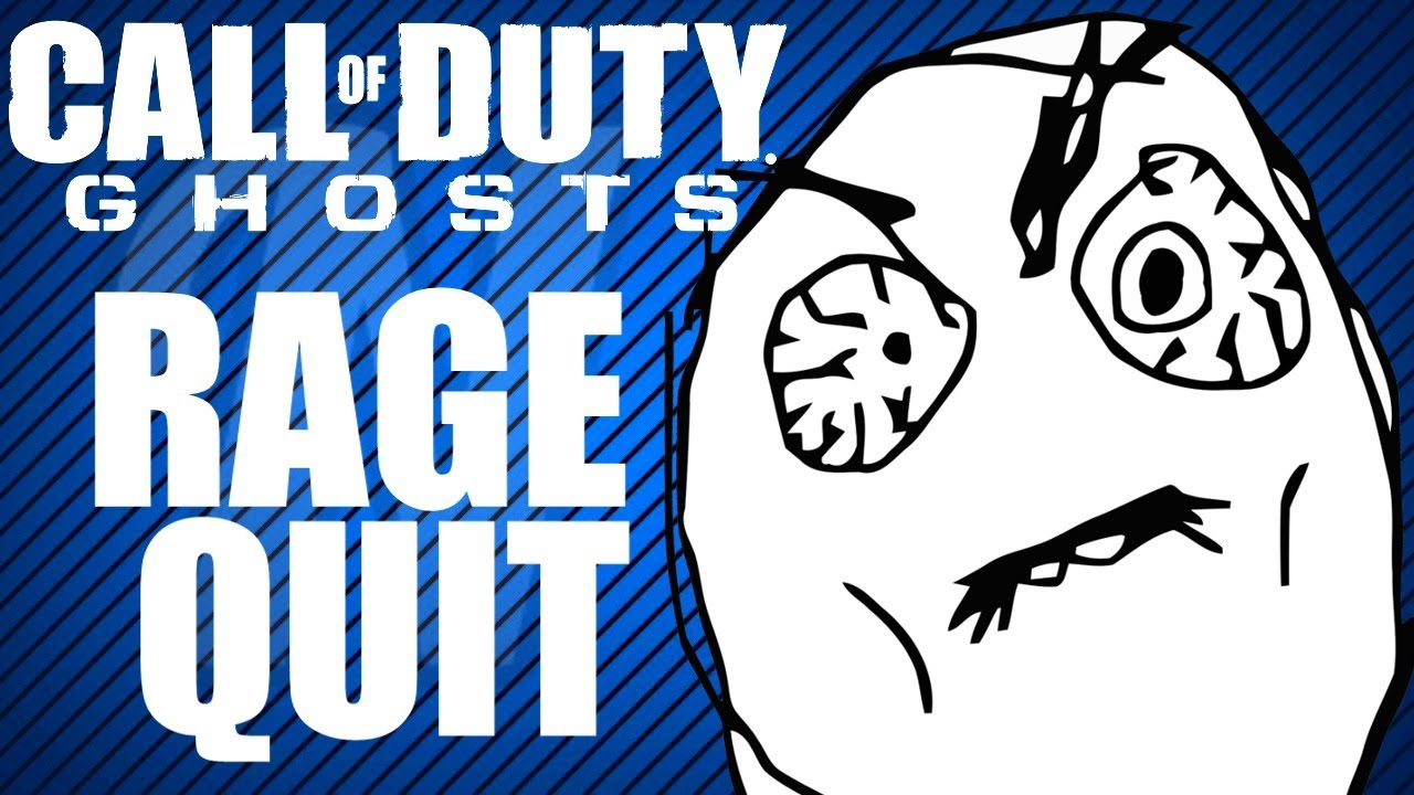 COD Ghosts: FIX RAGE QUITTING! Quitters Never Win - YouTube