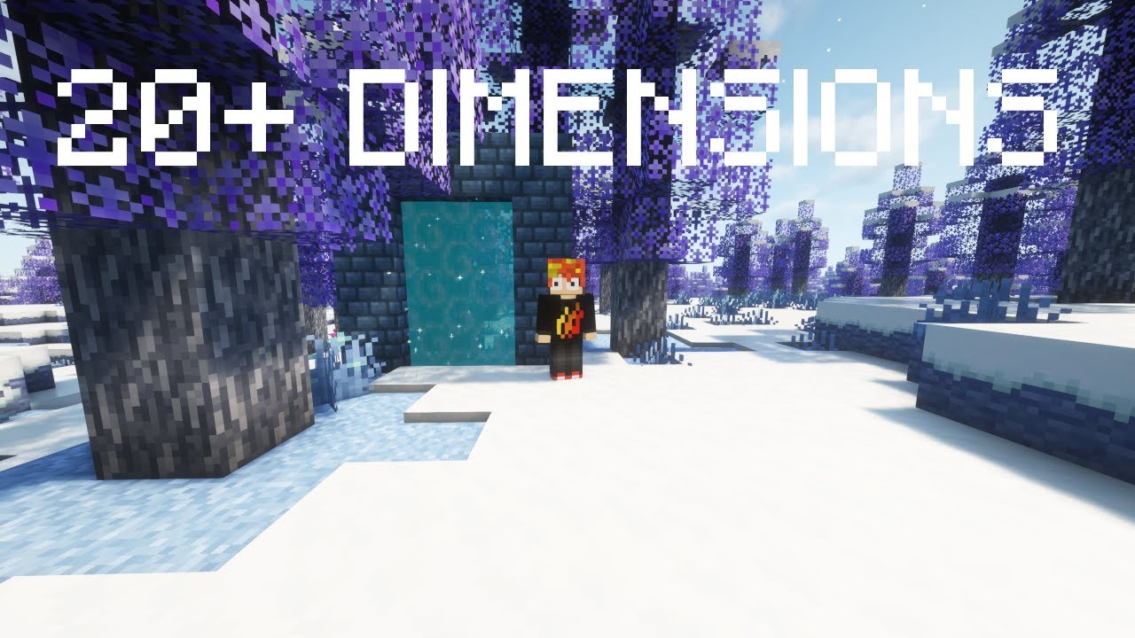 20+ ASTONISHING Minecraft Dimension Mods Showcase (1.20.1, 1.16.5, 1.12 ...