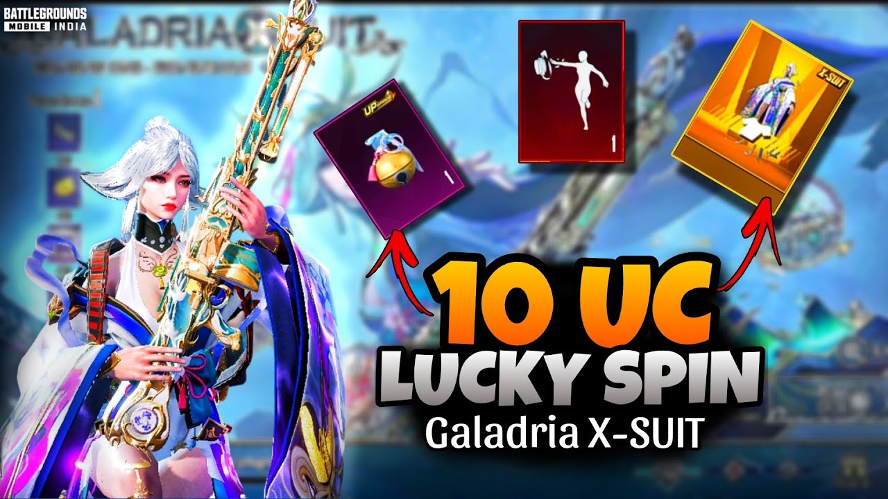 Get Free Galadria X-Suit | Bgmi New Galadria Xsuit Crate Opening ...