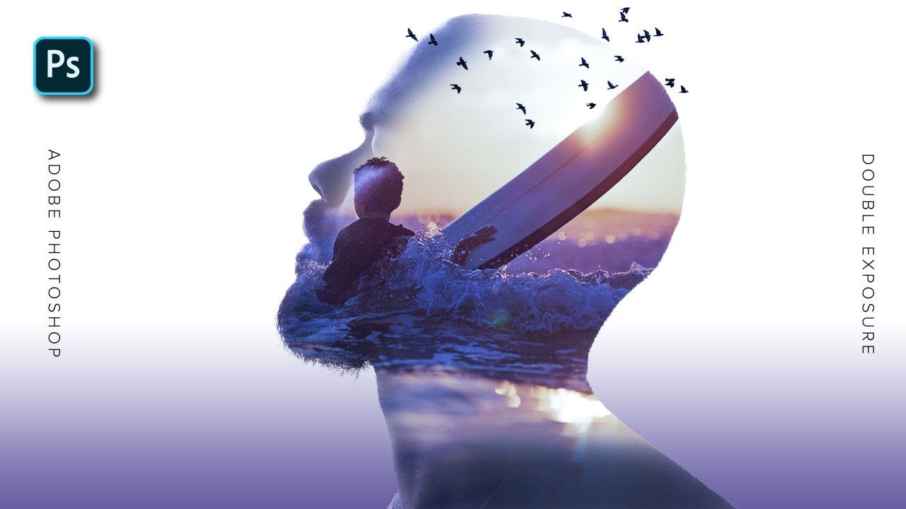 Double Exposure Photoshop | Double Exposure Effect | Photoshop Tutorial - YouTube