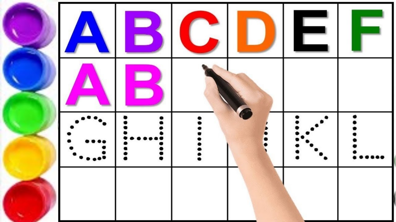 ABC Writing Collection along the Dotted Line for Toddlers & Kids | Kids ...
