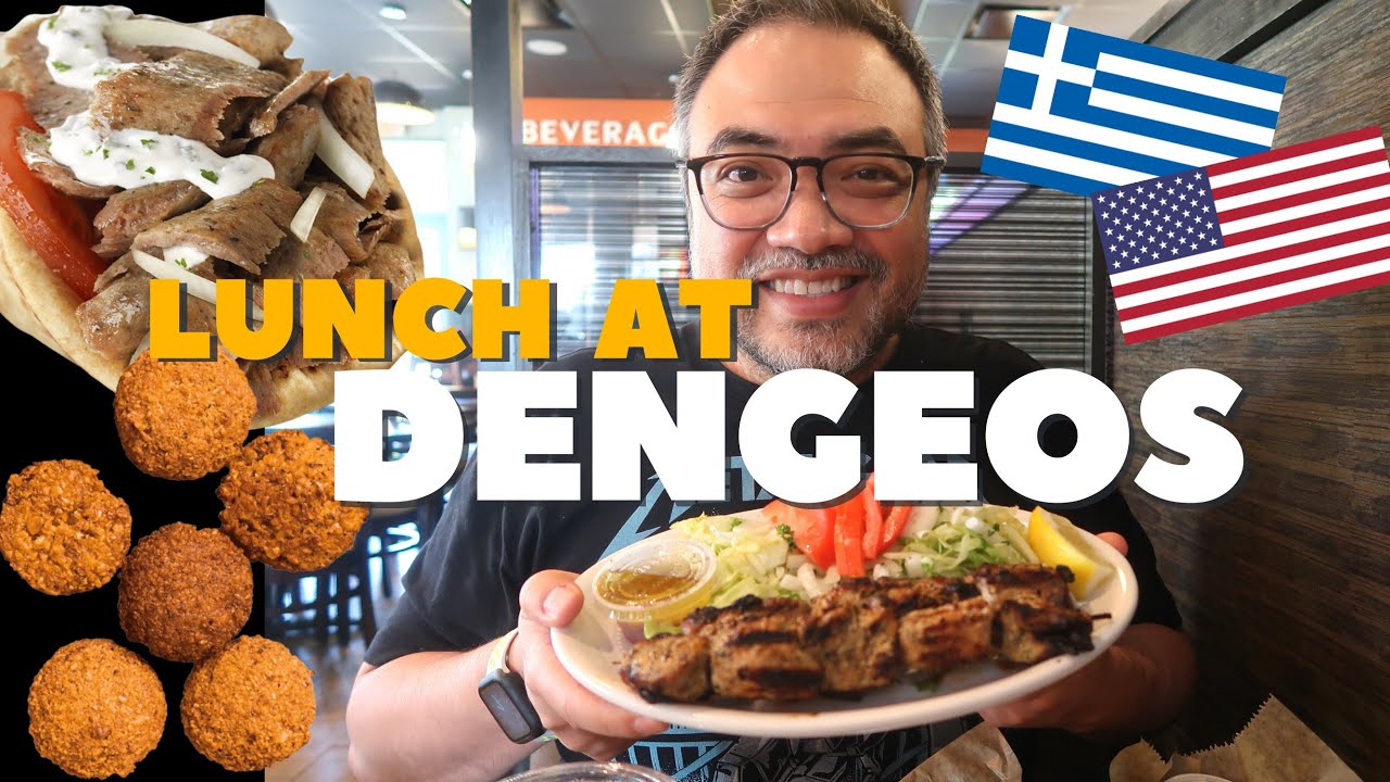 🇬🇷🇺🇸 Eating Greek American Classics at Dengeos Best Family Restaurants ...