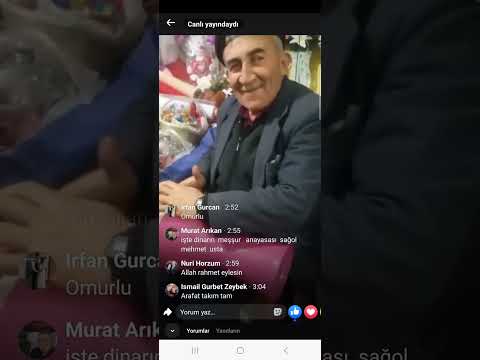 AFYON DİNAR YEREL SANATÇIMIZ YAŞAR ÇETİN ÇAVUŞ MEMET DAYI ÇALGICI