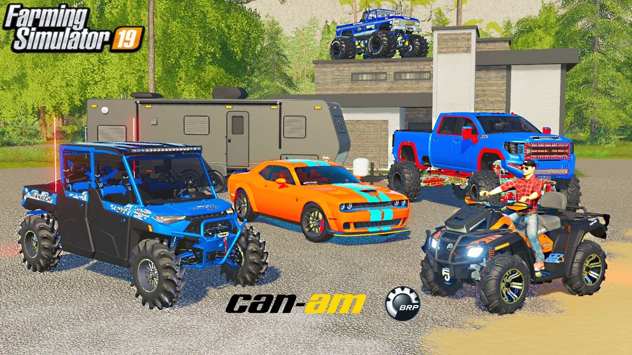 LUXURY SUMMER CAMPING SETUP! (FULL SPEED RIDING) | (ROLEPLAY) FARMING ...