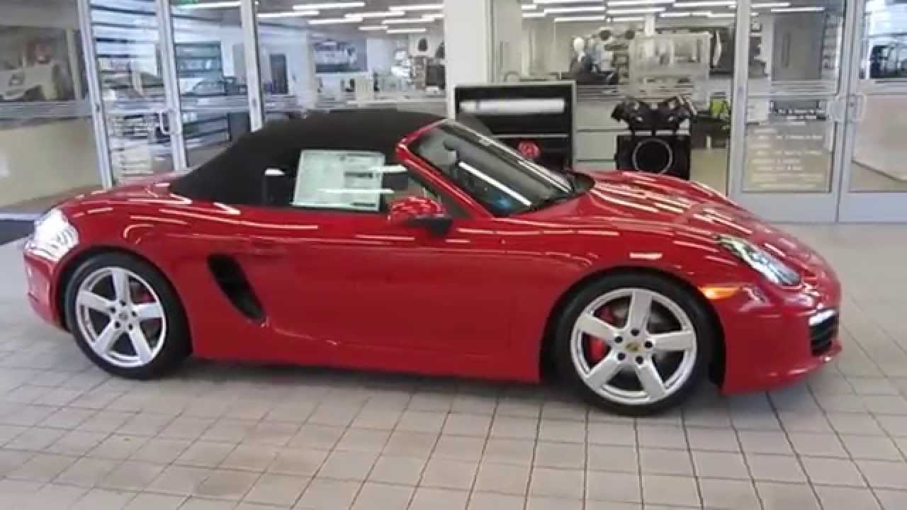 2016 Porsche Boxster, Carmine Red Metallic - STOCK# 110878 - Walk ...