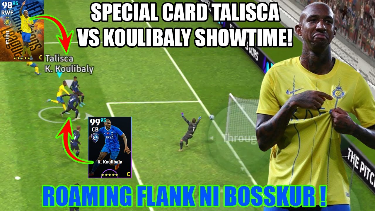 TALISCA SPECIAL CARD AL NASSR KICKING POWER TIADA OBAT ! KOYAK JARING ...