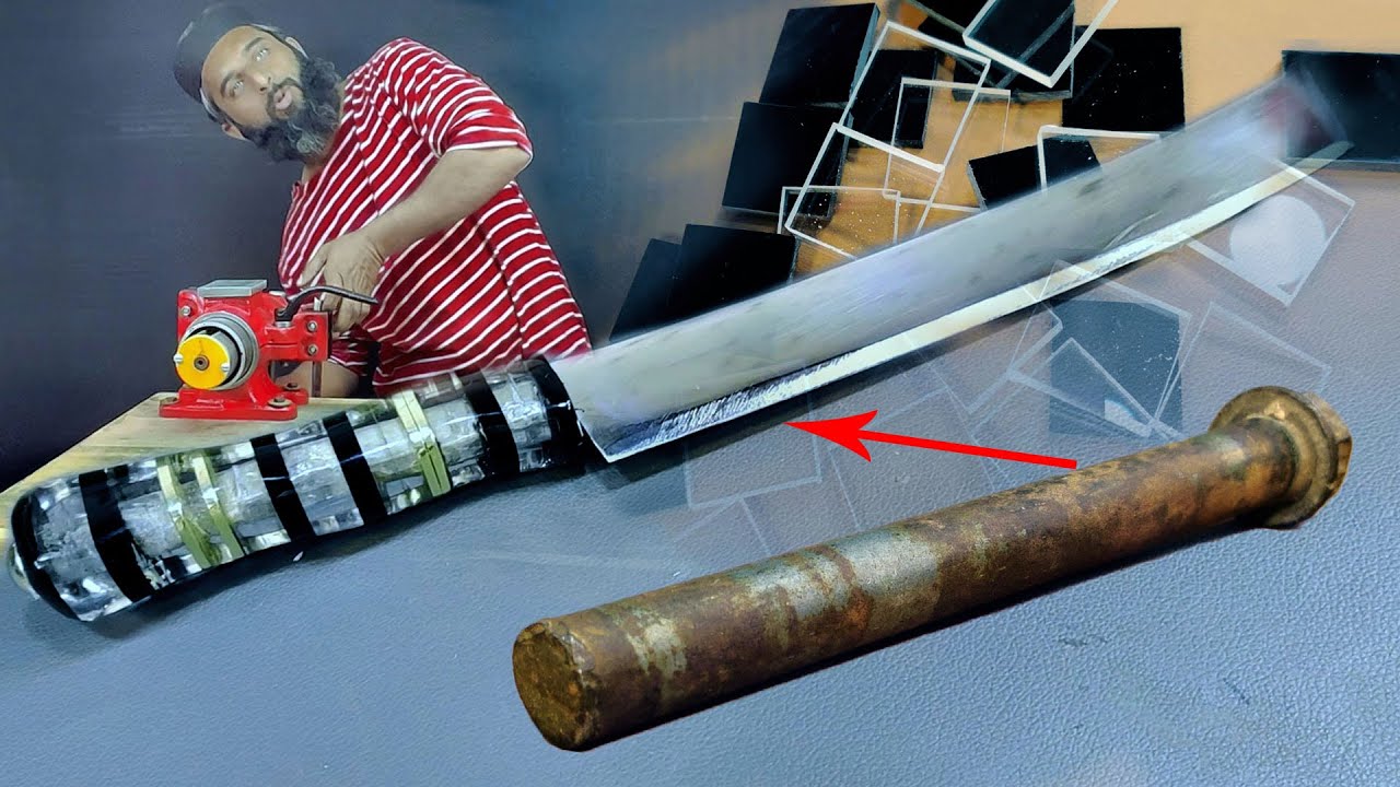 How Fantastic handmade katana making | Incredible process of making ...