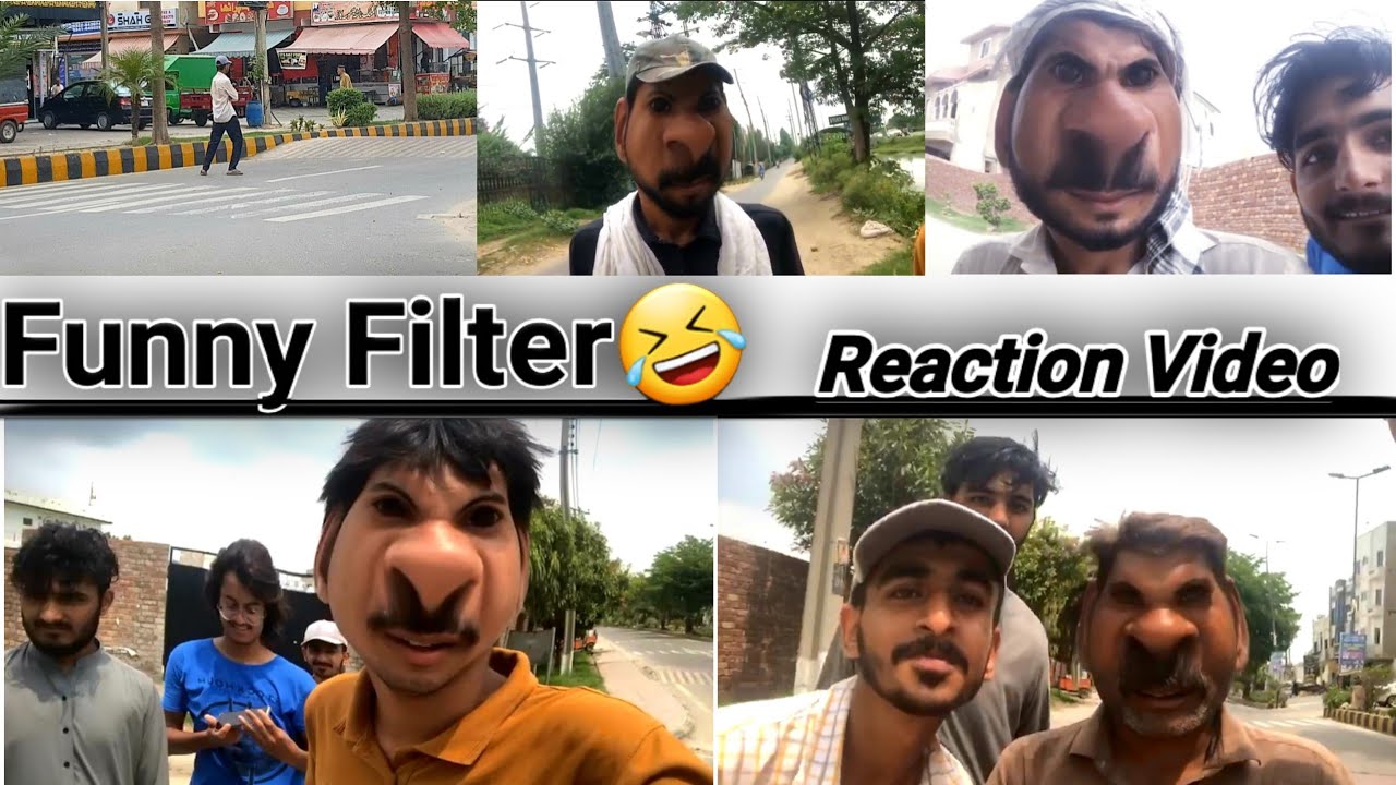 "Funny Filter Prank😂" || "Reaction Video😉" || "Filter Sy Kia Logo Ko ...