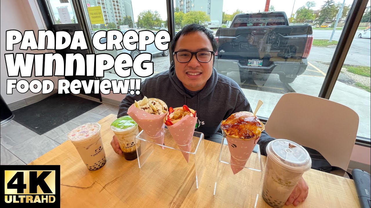 CANADIAN FILIPINO TRIES PANDA CREPE FOR THE FIRST TIME IN WINNIPEG!! 🥞🧋 ...