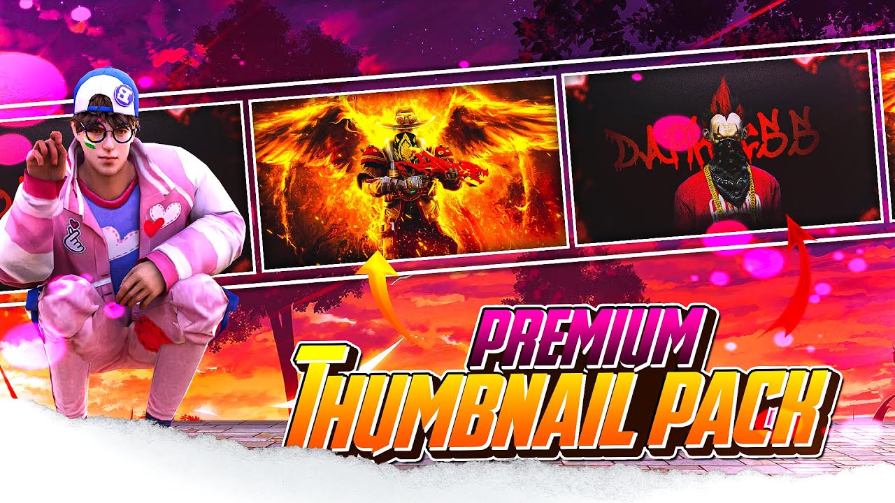 Free Fire Premium Thumbnail Pack || Free Fire Thumbnail Pack || XPoint ...