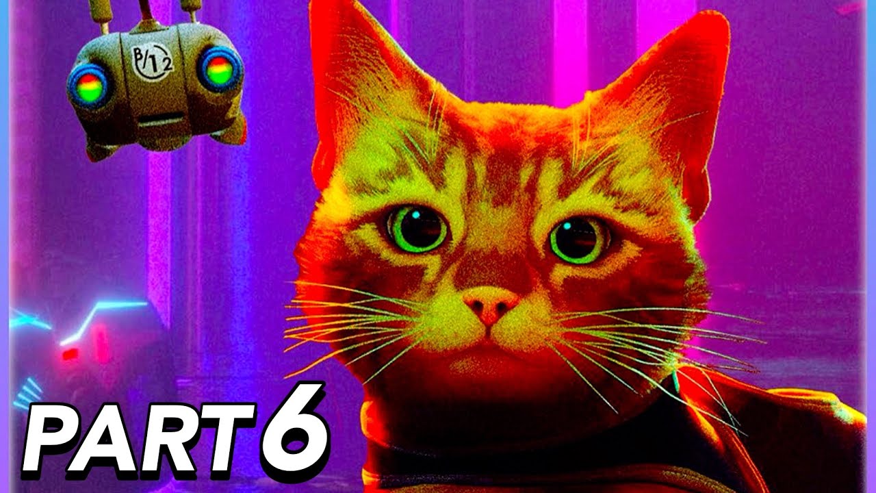 STRAY Gameplay Walkthrough Part 6 - THE EYE ENEMIES (PS5) - YouTube