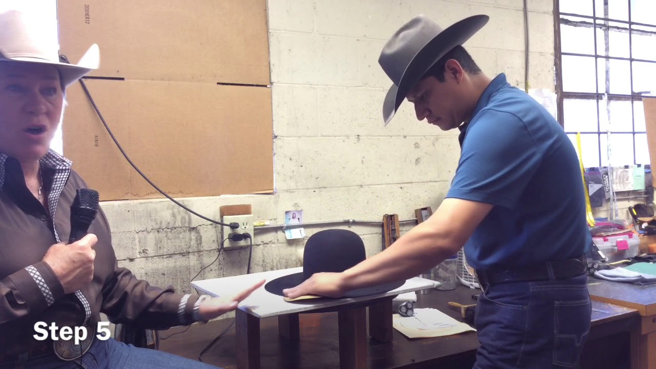 How to Make a Hat at Shorty's Caboy Hattery - YouTube