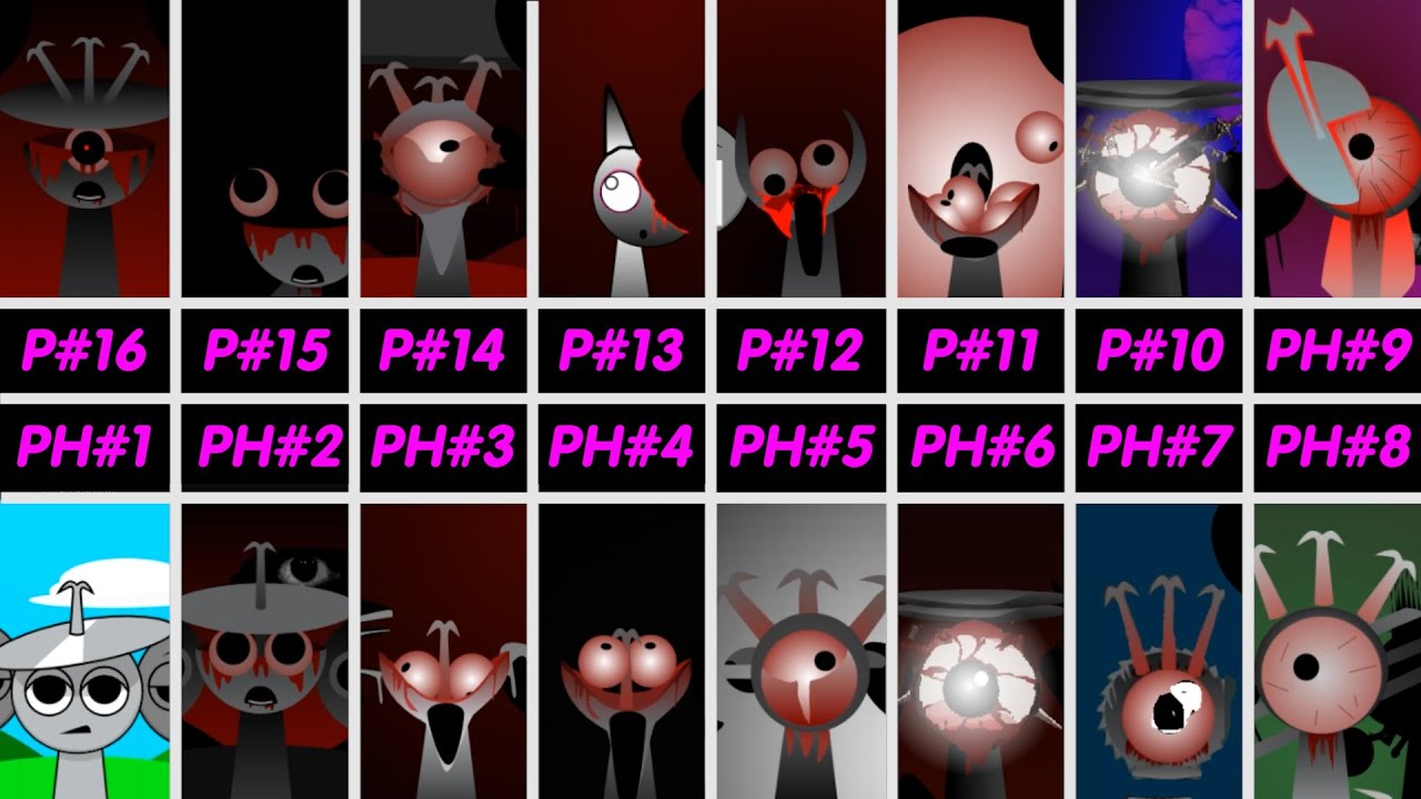 Sprunki - Incredibox | Mix all Silver (Clukr) in SPRUNKI stages ...