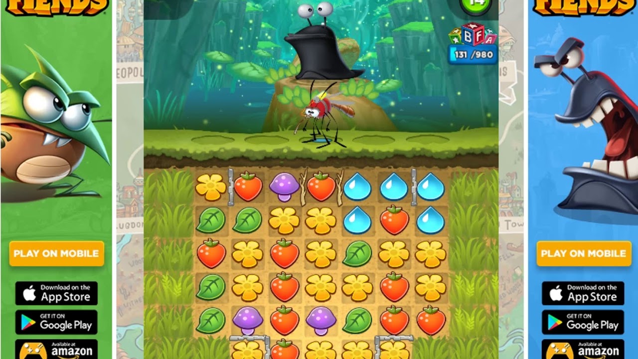 Best Fiends Seriously Edwards Quest level 3 Dry Hills - YouTube