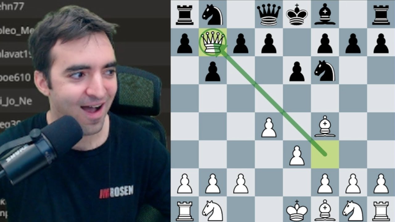 Eric Rosen Wins Two Games in a Row the Exact Same Way - YouTube