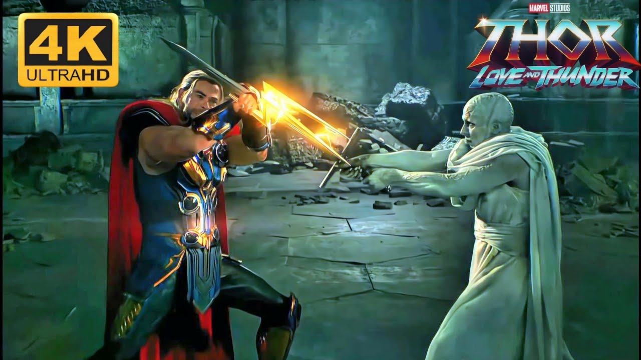 Thor Vs Gorr The God Butcher Final Fight Scene 4K | Thor Love And ...