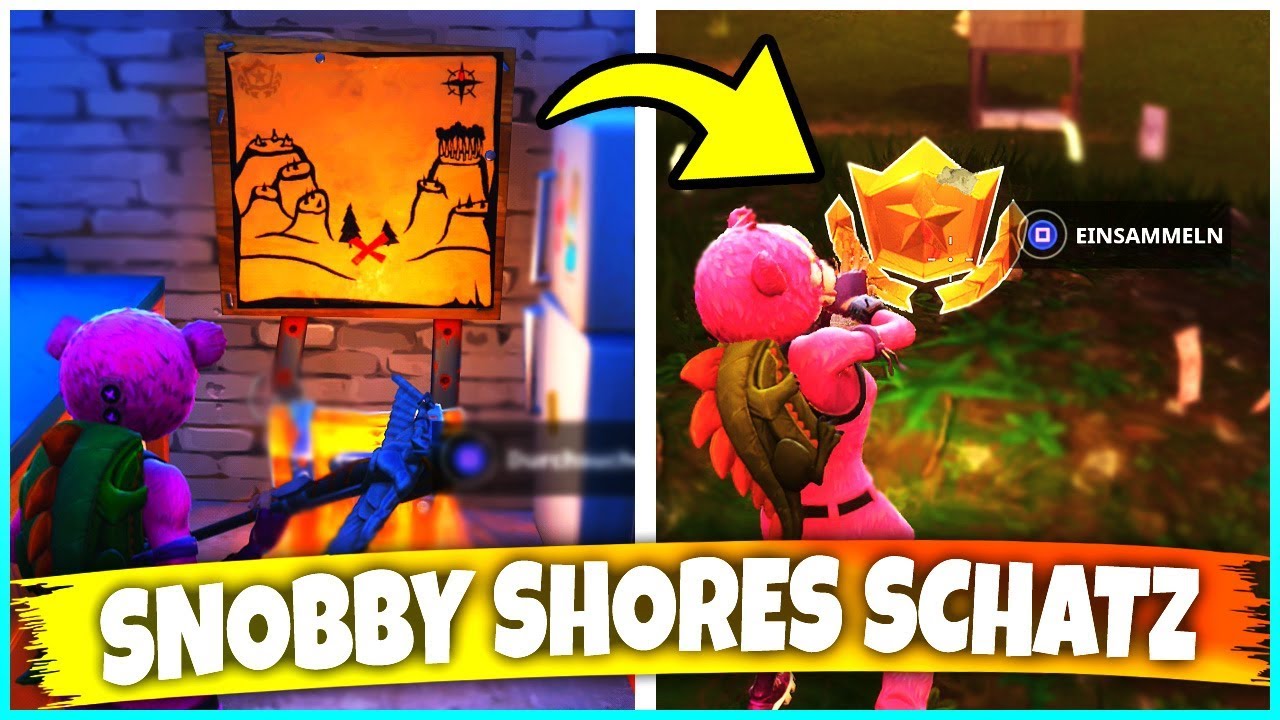 Geheimer Schatz Von Snobby Shores Geheimer Ort Fortnite Battle