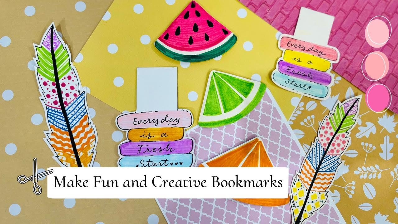 Personalized Moments: DIY Photo Bookmark Inspirations - YouTube