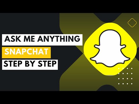 Ask Me Anything Snapchat Questions - How to Use?