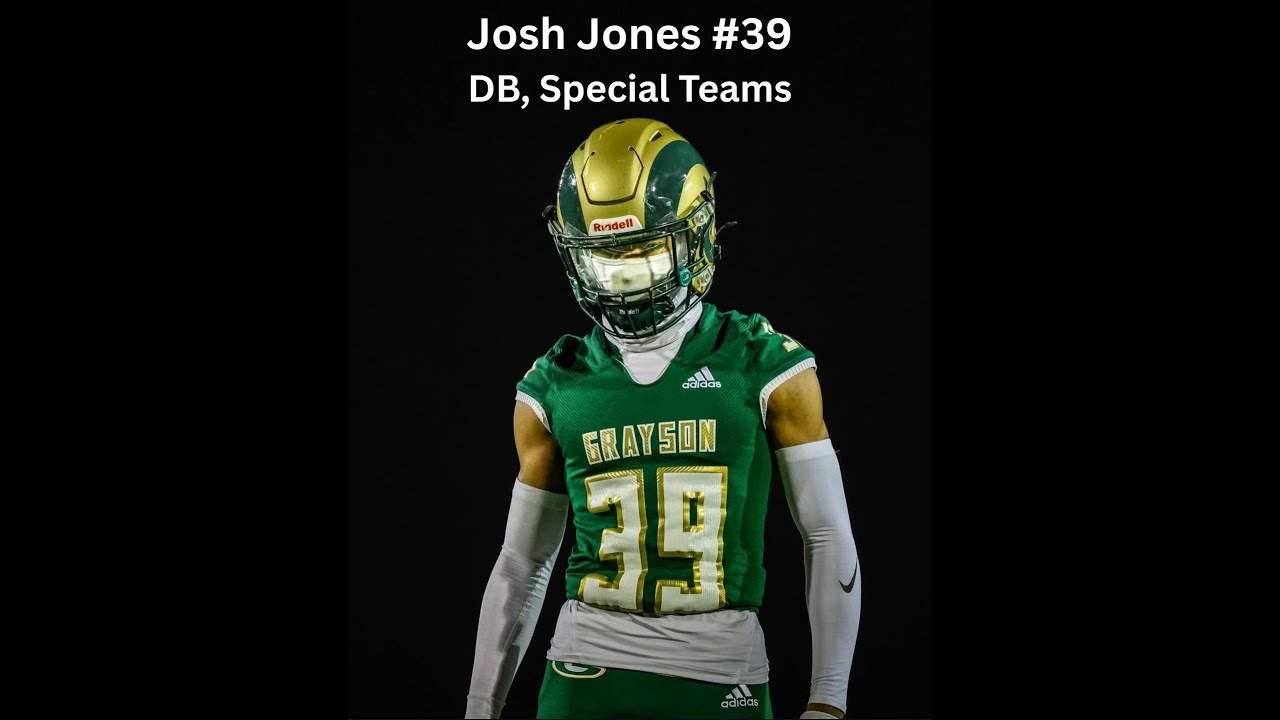 2027 ATH Joshua Jones | Grayson HS | LB • DB • Special Teams | Track ...