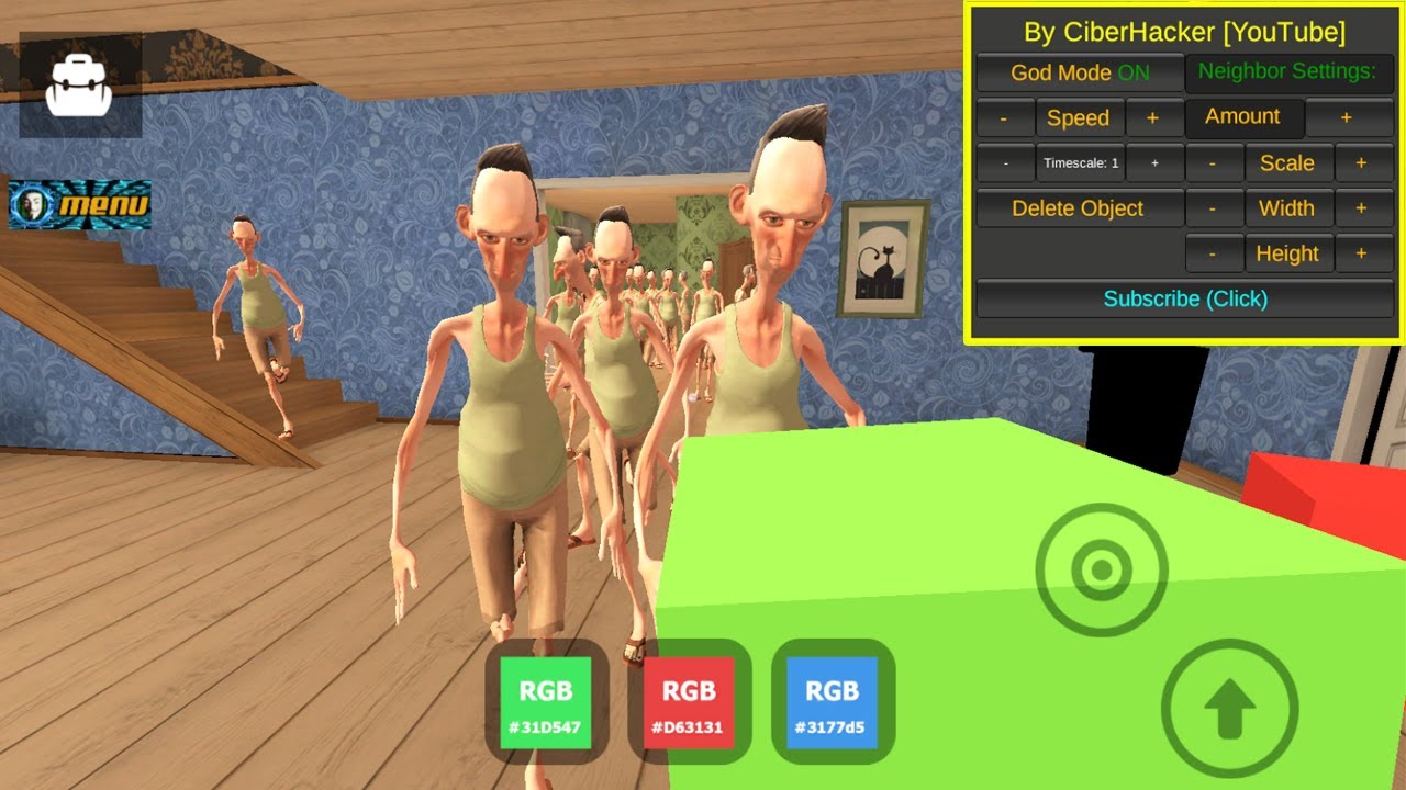 Angry Neighbor Mod APK ( 9999999 Neighbor ) New Prank Funny Game : Part ...