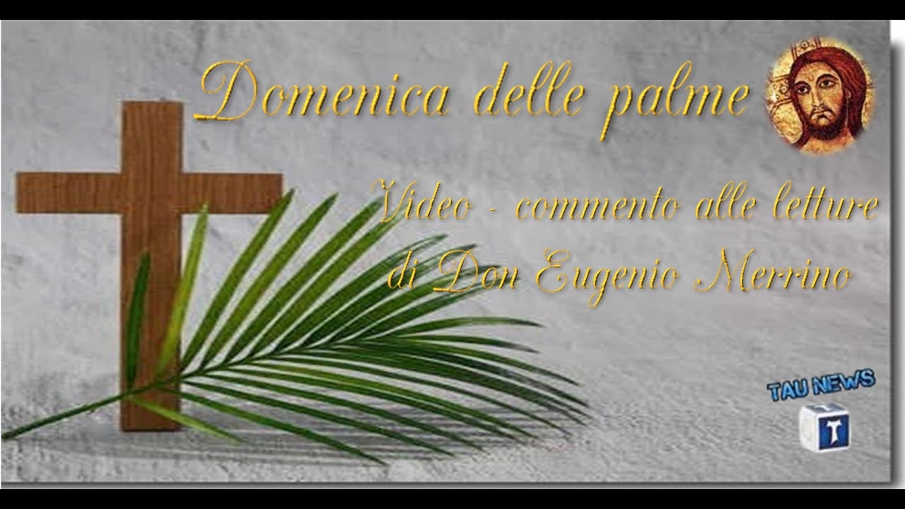 Domenica delle palme - Commento al Vangelo - YouTube