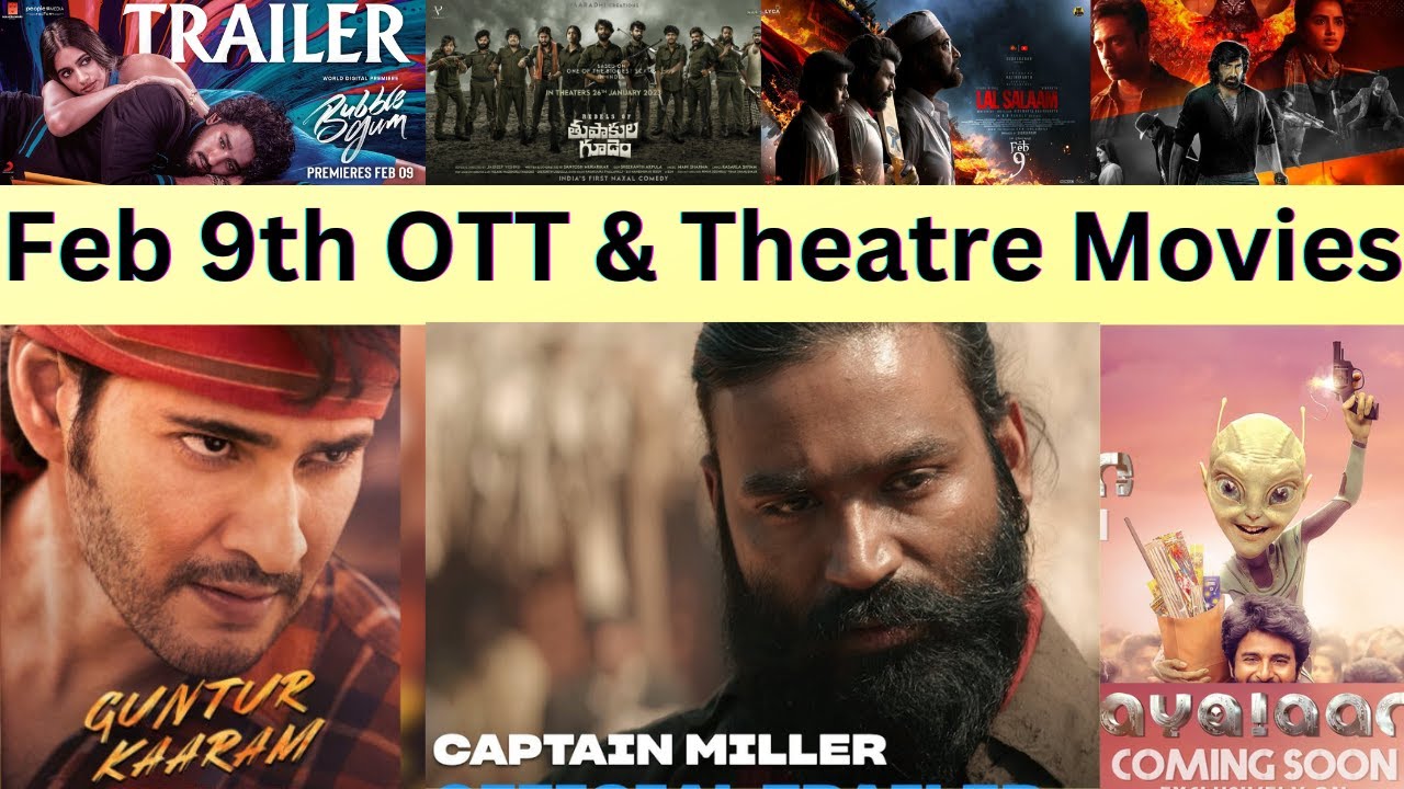 Feb 2nd Week OTT & Theatre Movies | Saindhav OTT | Pindam OTT ...