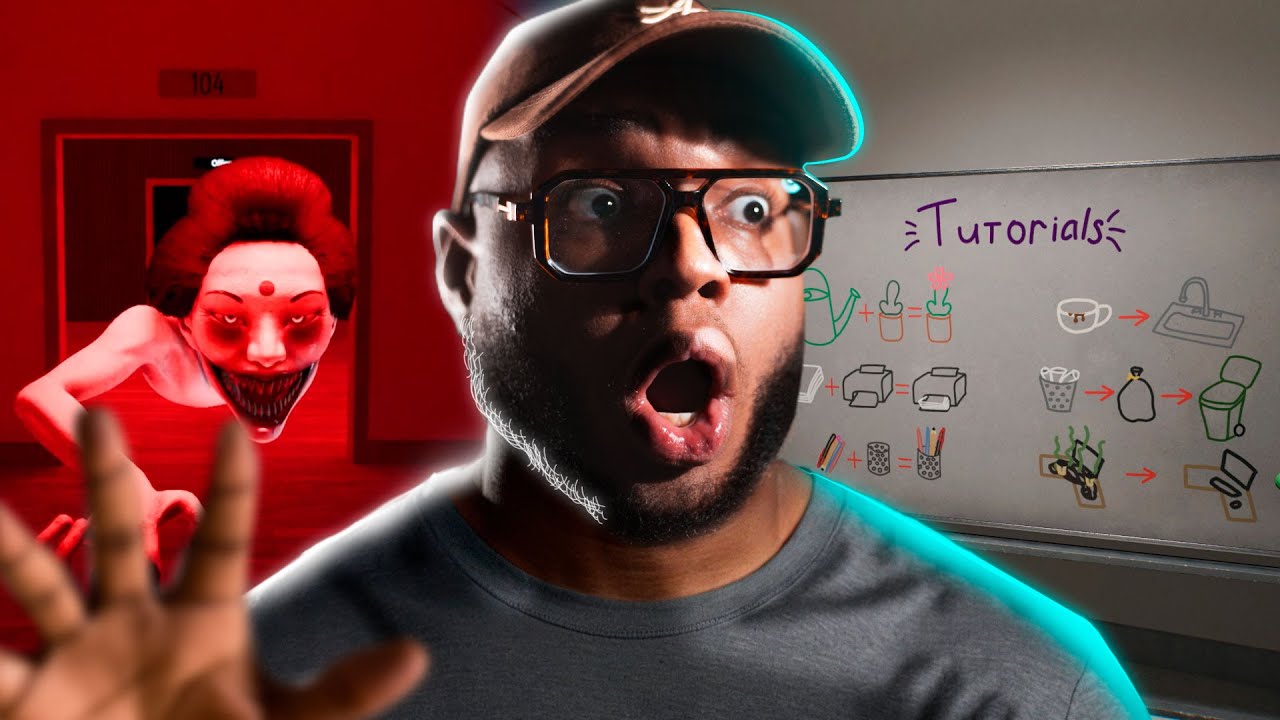 O PIOR EMPREGO DA MINHA VIDA FOI NESSE JOGO DE TERROR… - BLUEMAN - YouTube