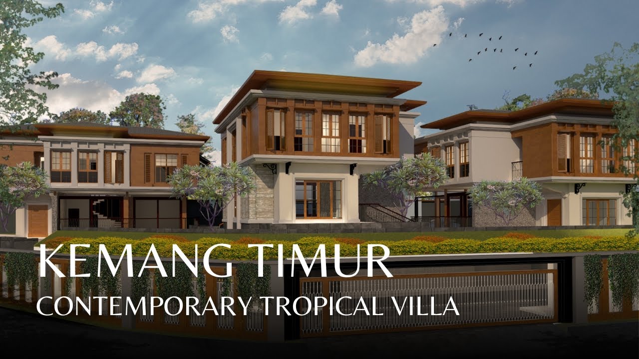 Exquisite Tropical Luxury: Kemang Timur by Mata Air Persada - YouTube